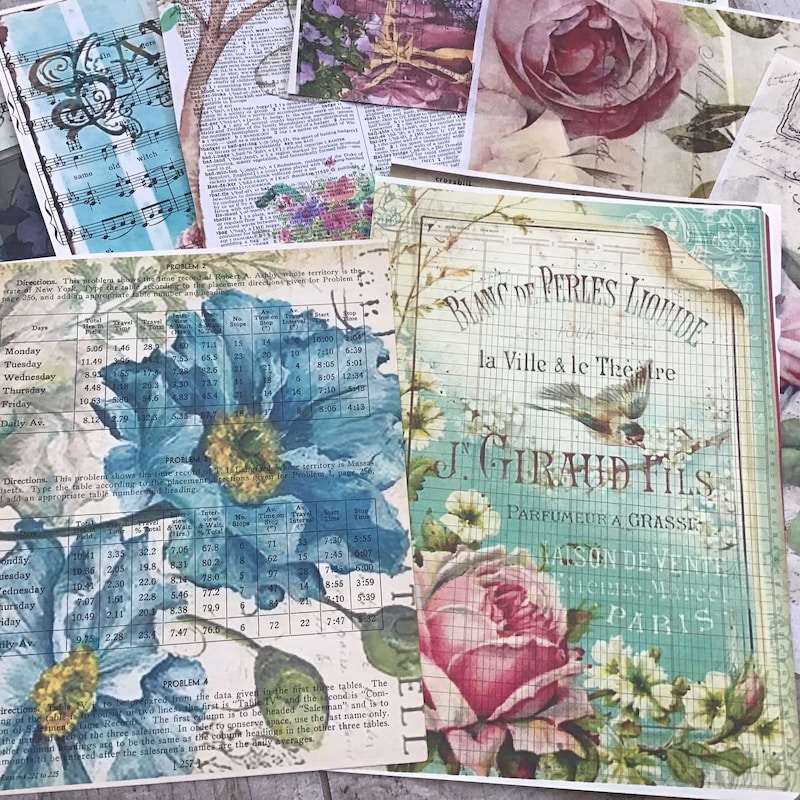 Ephemera Packs - Etsy