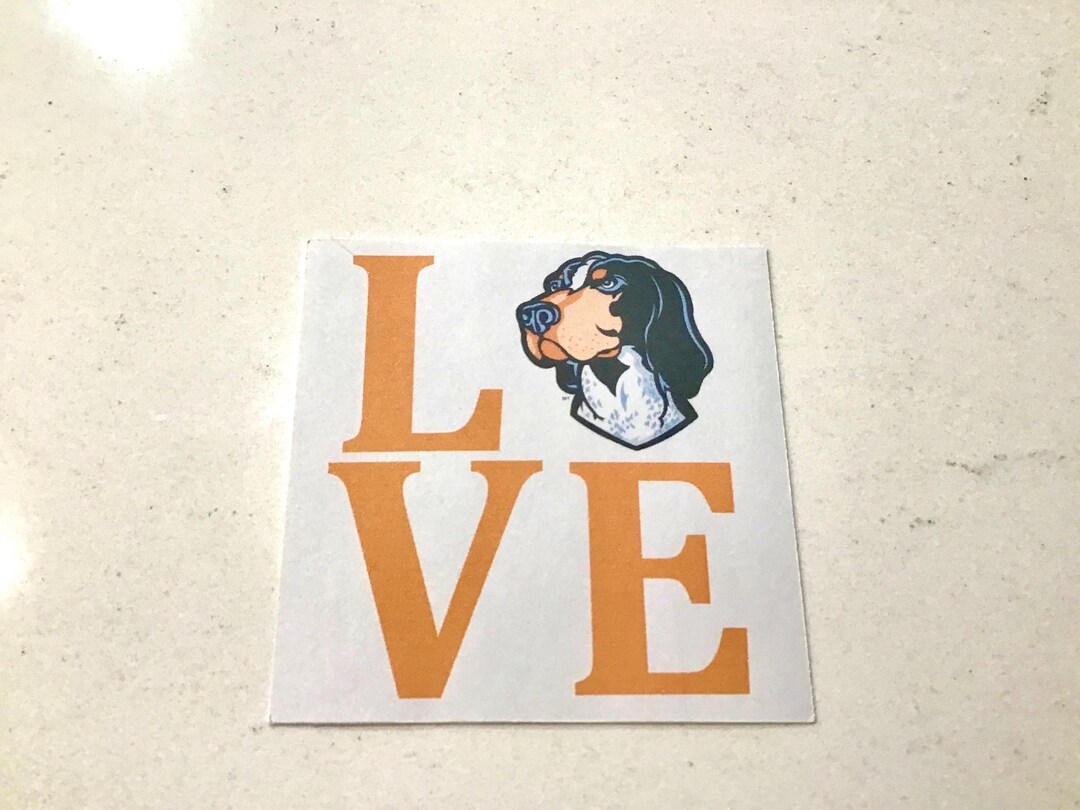 University of Tennessee Stickers Smokey, Round T or LOVE . Officially ...