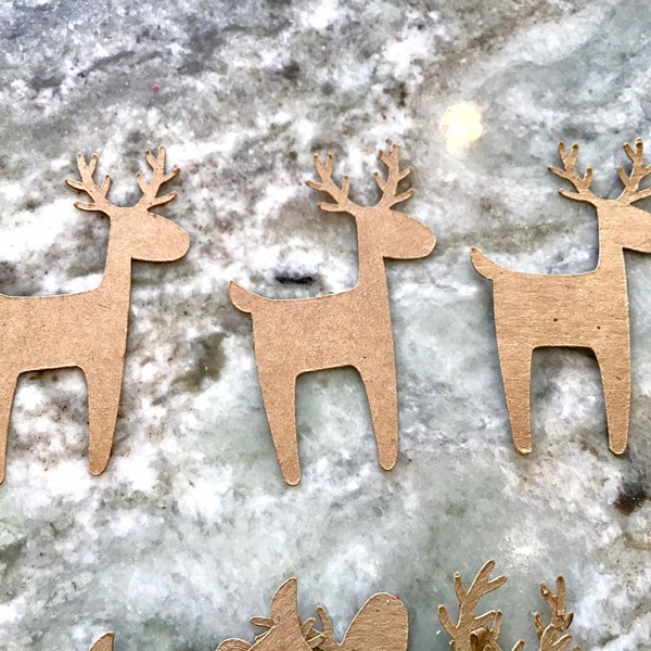 Reindeer Cut Outs - Etsy