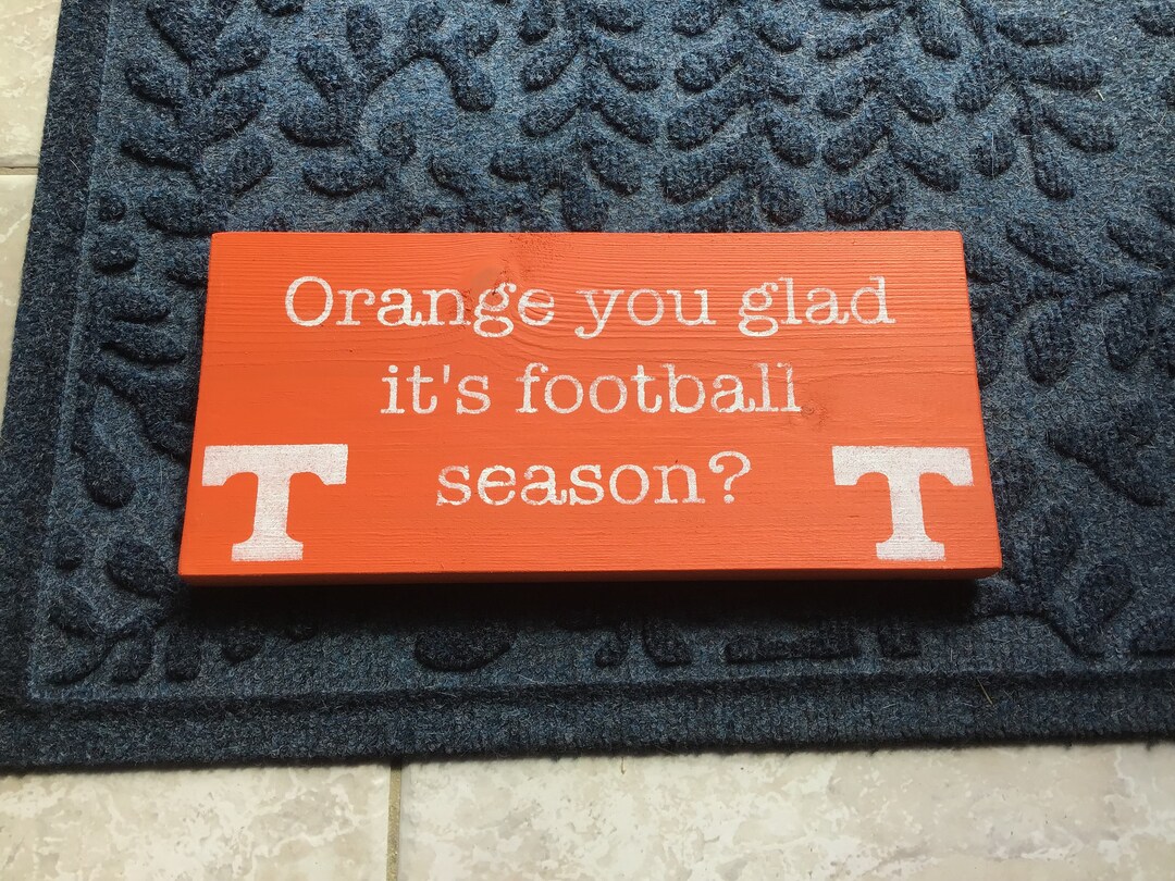 University of Tennessee Vols Football Season Sign. Officially Licensed ...