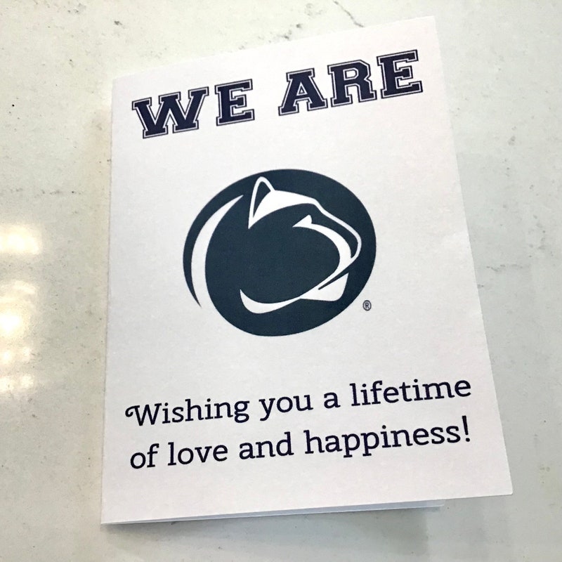 Penn State Wedding - Etsy