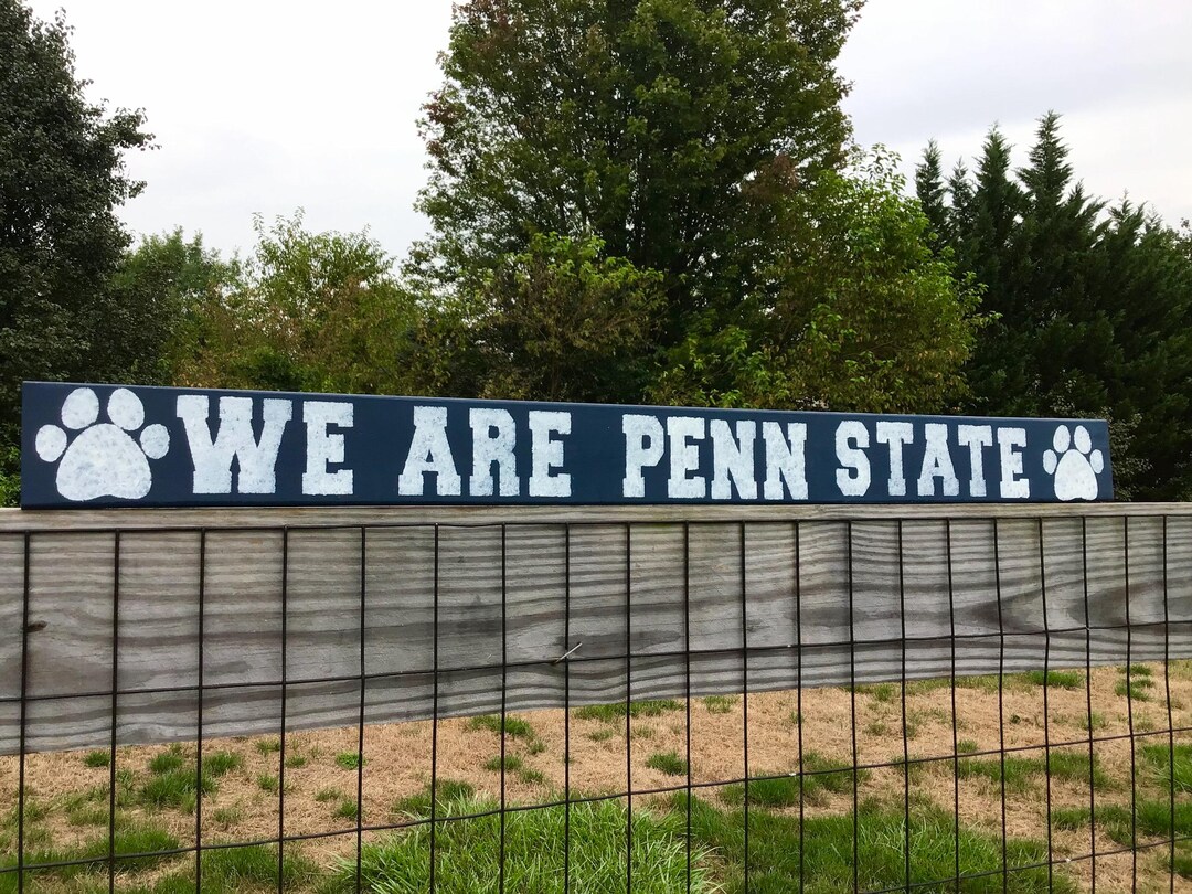 We Are Penn State Sign. Officially Licensed - Etsy
