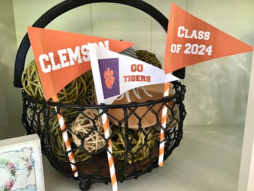 Clemson University Flags Graduation Parties, Tailgating, Etc ...