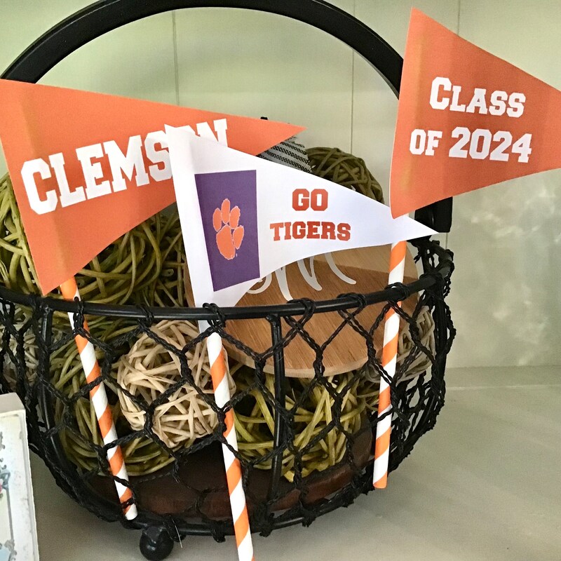 Clemson Sign - Etsy