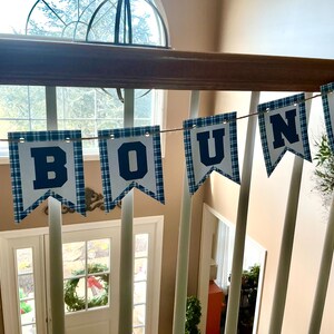 PSU Bound Penn State Banner. Solid Blue or Gingham Plaid. Officially ...