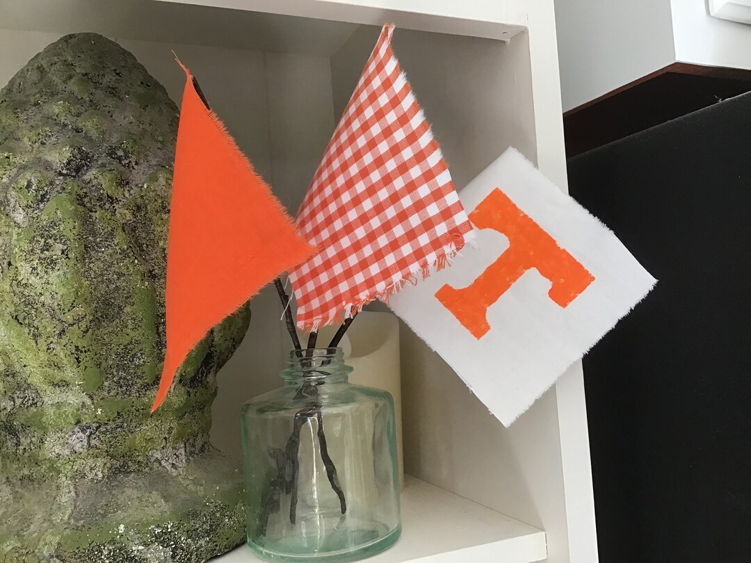 University of Tennessee Rustic Boho Flags. Officially Licensed - Etsy