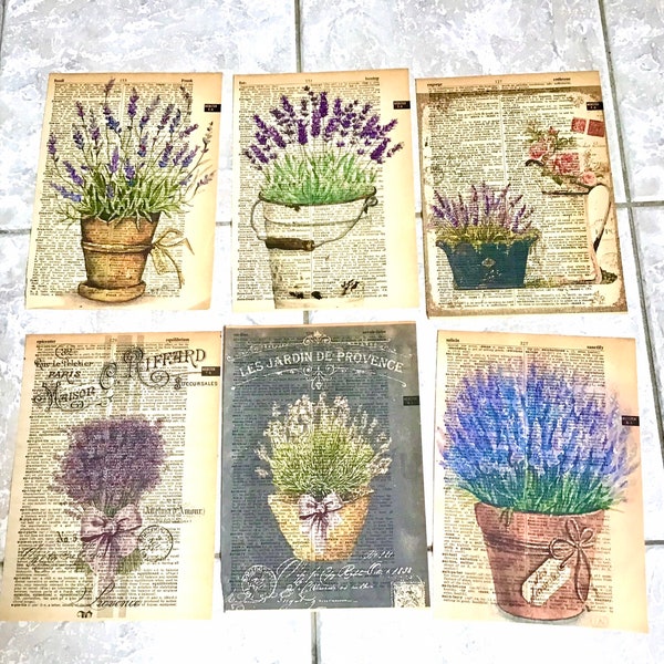Lavender Print - Etsy
