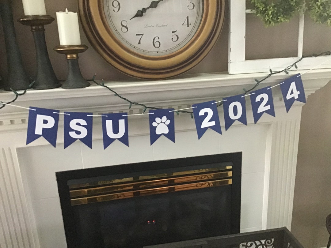 PSU Graduation Banner Garland. Officially Licensed - Etsy
