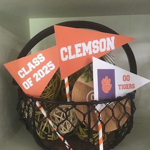 Clemson University Flags Graduation Parties, Bound, Tailgating, Etc ...