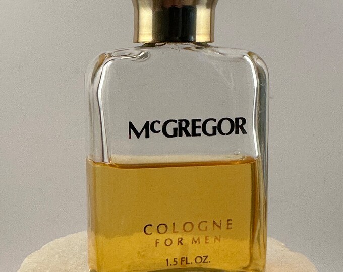 Vintage Faberge Mcgregor Cologne for Men 1.5 Fl Oz Splash Rare - Etsy