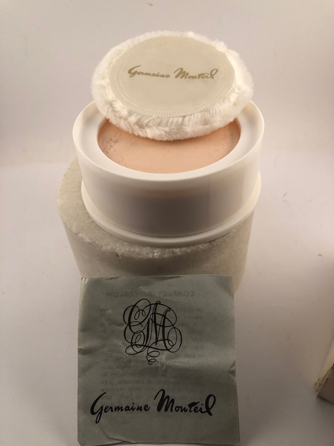 Vintage Germaine Monteil Poudre Superglow Au Lumium De Germain | Etsy