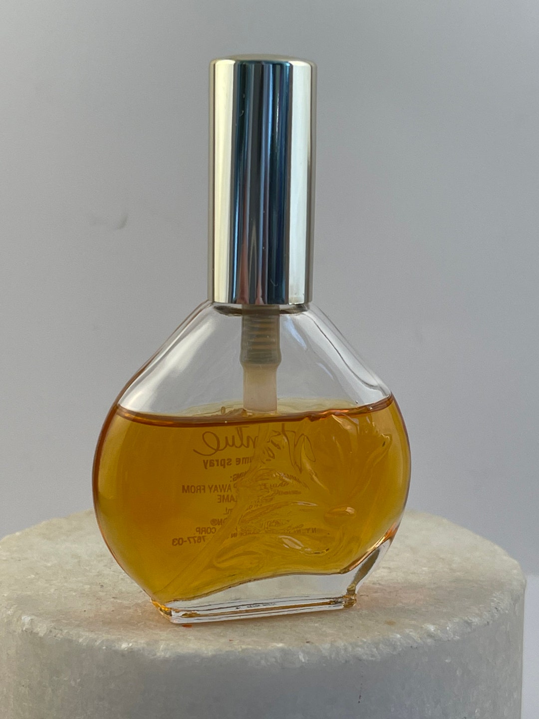 Vintage Revlon Jontue Perfume Spray 0.5 Fl Oz/ 15 Ml Purse Size. Rare ...