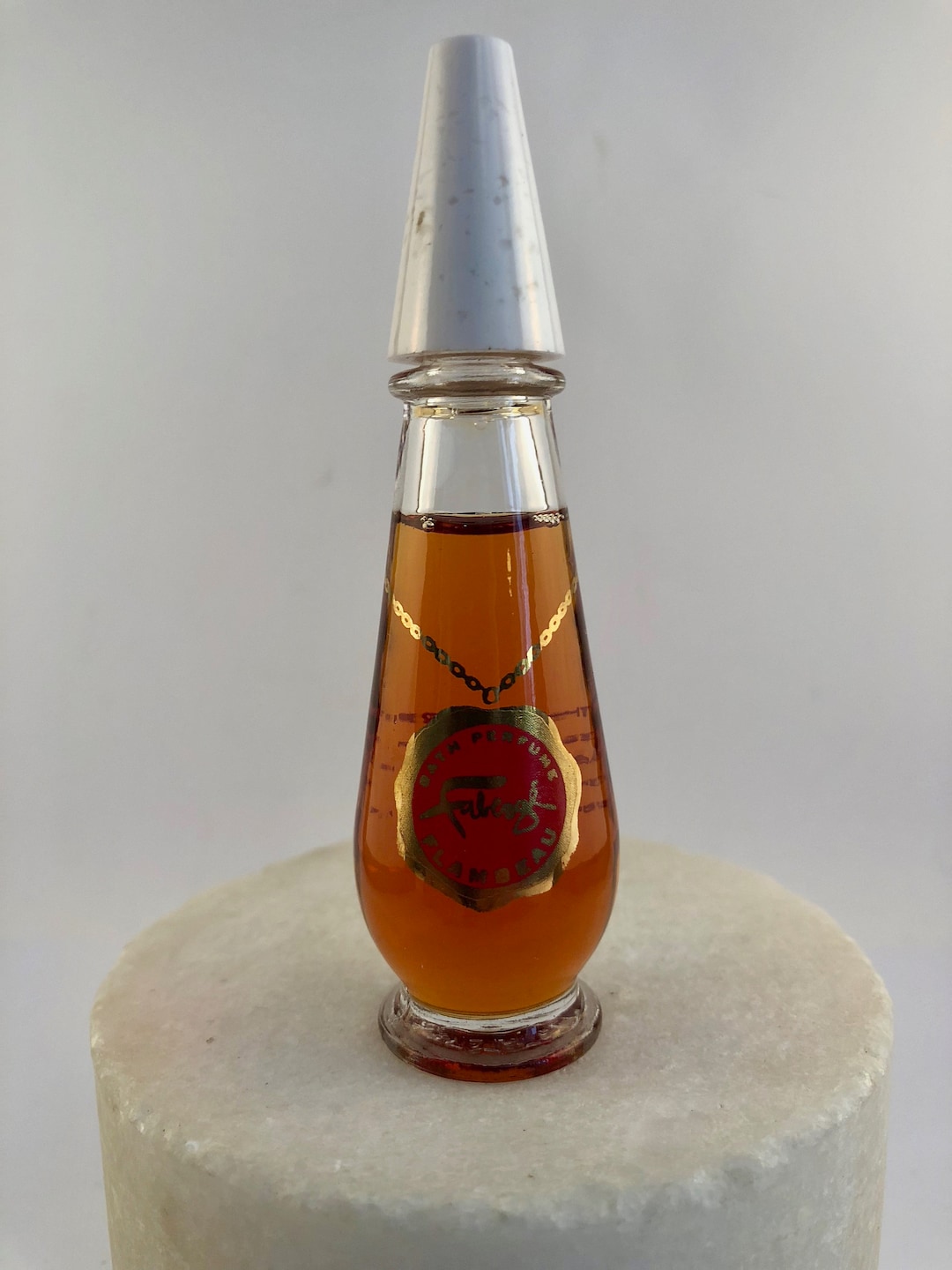 Vintage Faberge Flambeau Bath Parfum 1/2 Fl Oz. Ref. 3013. Rare - Etsy