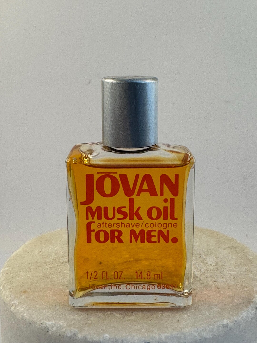 Vintage JOVAN Musk Oil for Men After Shave/cologne 1/2 Fl Oz/14.8 Ml ...
