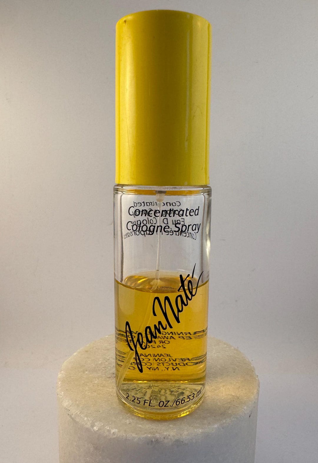 Vintage JEAN NATE Concentrated Cologne Spray Eau De Cologne 2.25 Fl Oz ...
