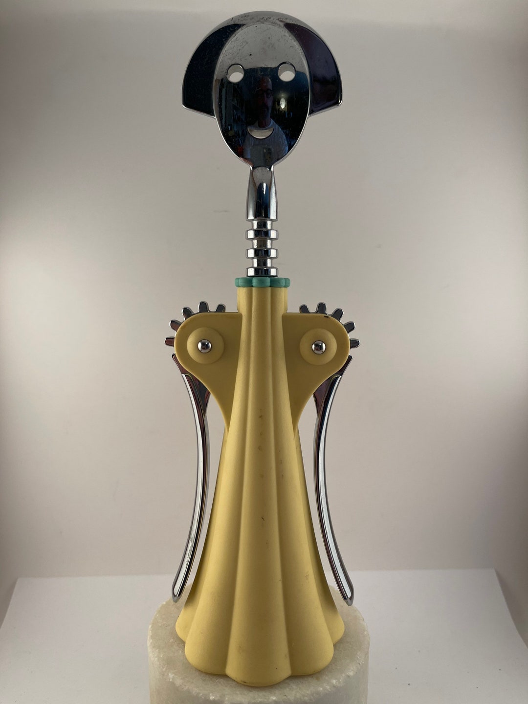 Vintage Alessi Yellow ANNA G Corkscrew - Etsy