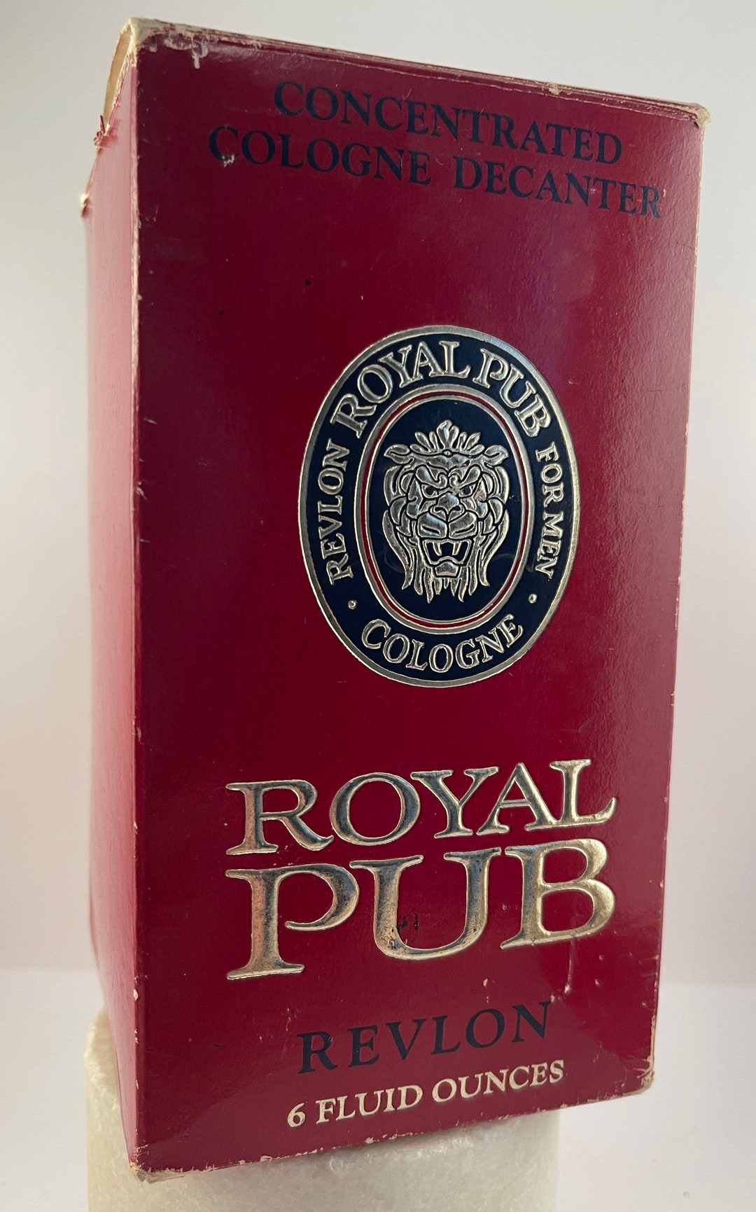 Vintage Revlon Royal Pub Concentrated Cologne Decanter 6 Fl Oz. Splash ...