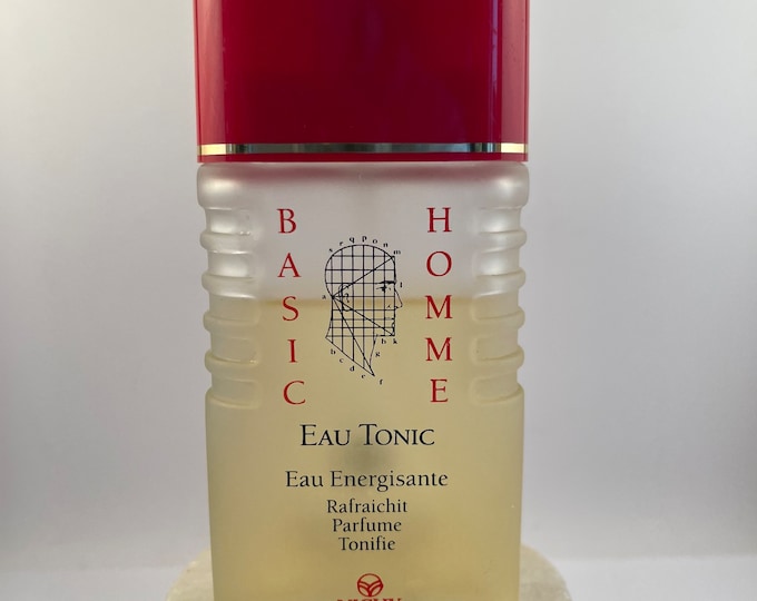 Vintage VICHY Basic Homme Eau Tonic - Eau Energisante Parfume Tonic ...