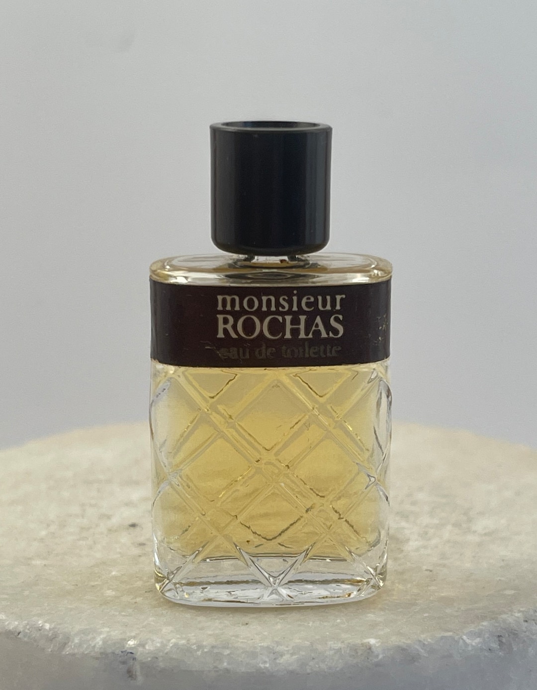 Vintage ROCHAS Monsieur Eau De Toilette. 4 Ml Splash. 90% Vol. Rare. - Etsy