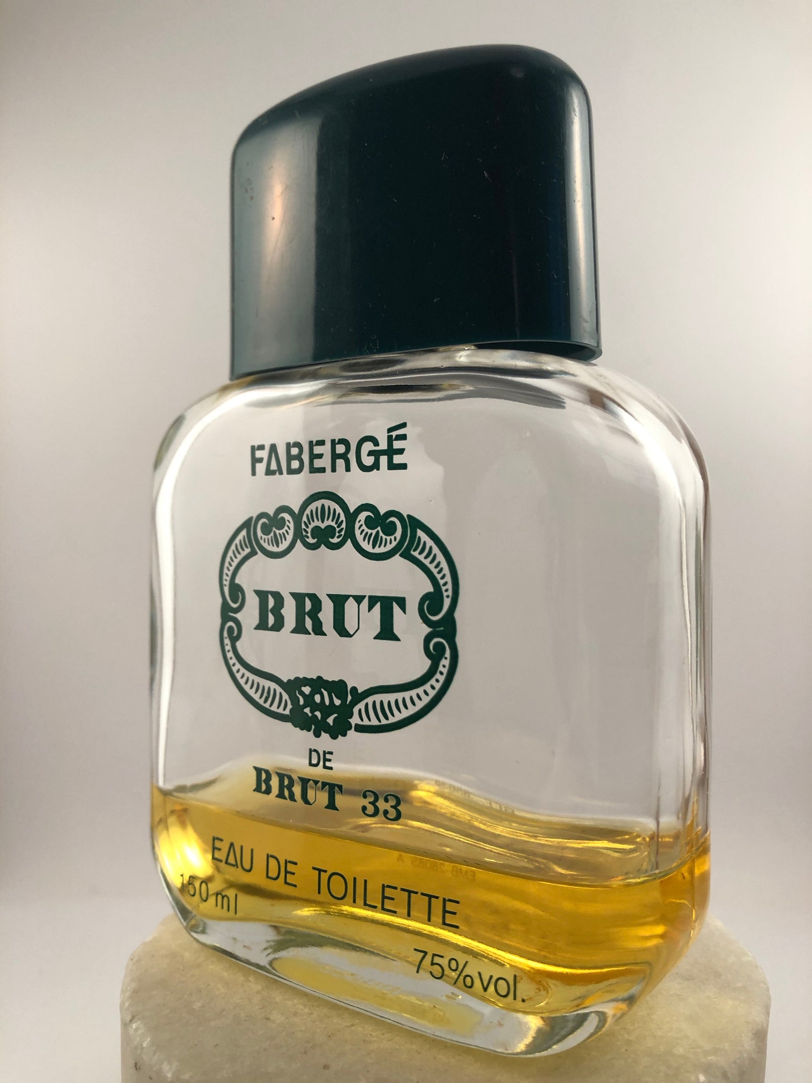 Vintage Faberge BRUT 'de Brut 33' 150 Ml Splash. Made - Etsy