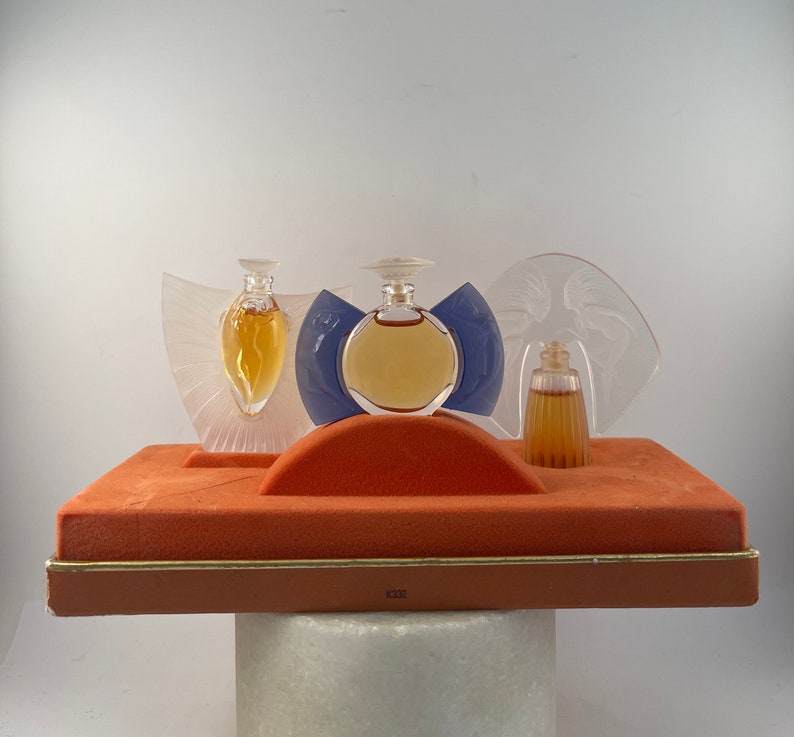 Vintage Lalique les Flacons Collection Miniatures - Etsy