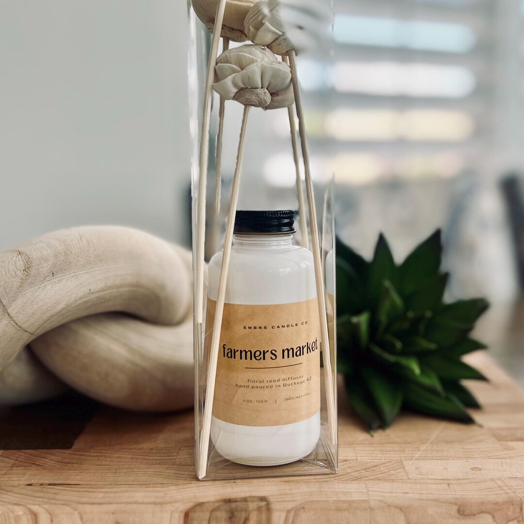 Farmers Market Floral Reed Diffuser - Etsy