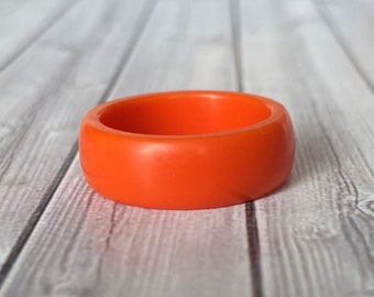Orange Wedding Ring | Etsy