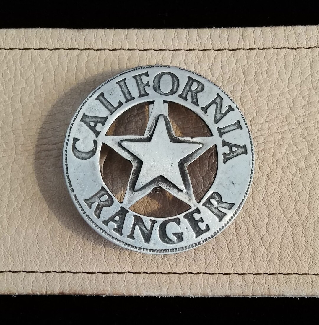 California Ranger Badge (made in the USA) - Etsy