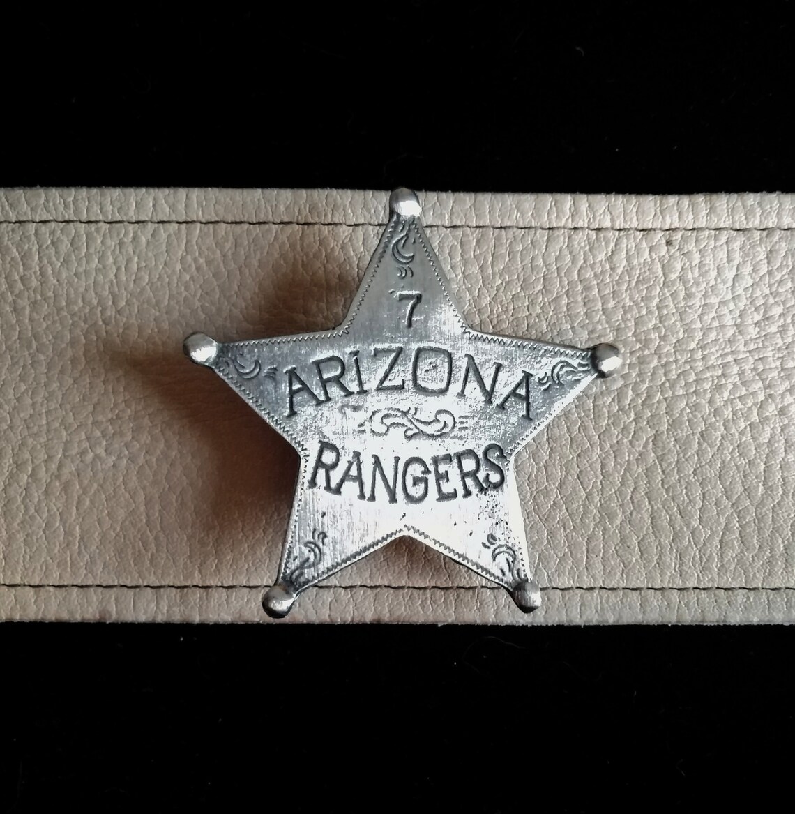 Arizona Ranger Badge made in the USA - Etsy