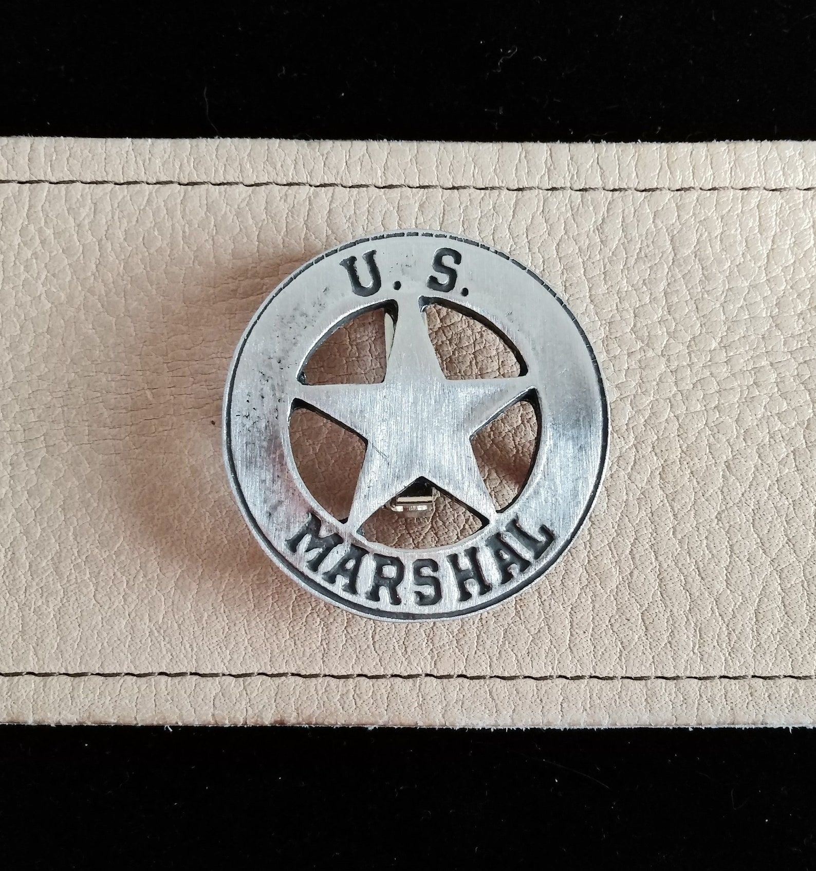 US Marshall Small Round Badge With Pin Back made in the USA - Etsy