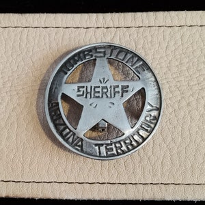Tombstone Sheriff Az Territory (made in the USA) - Etsy