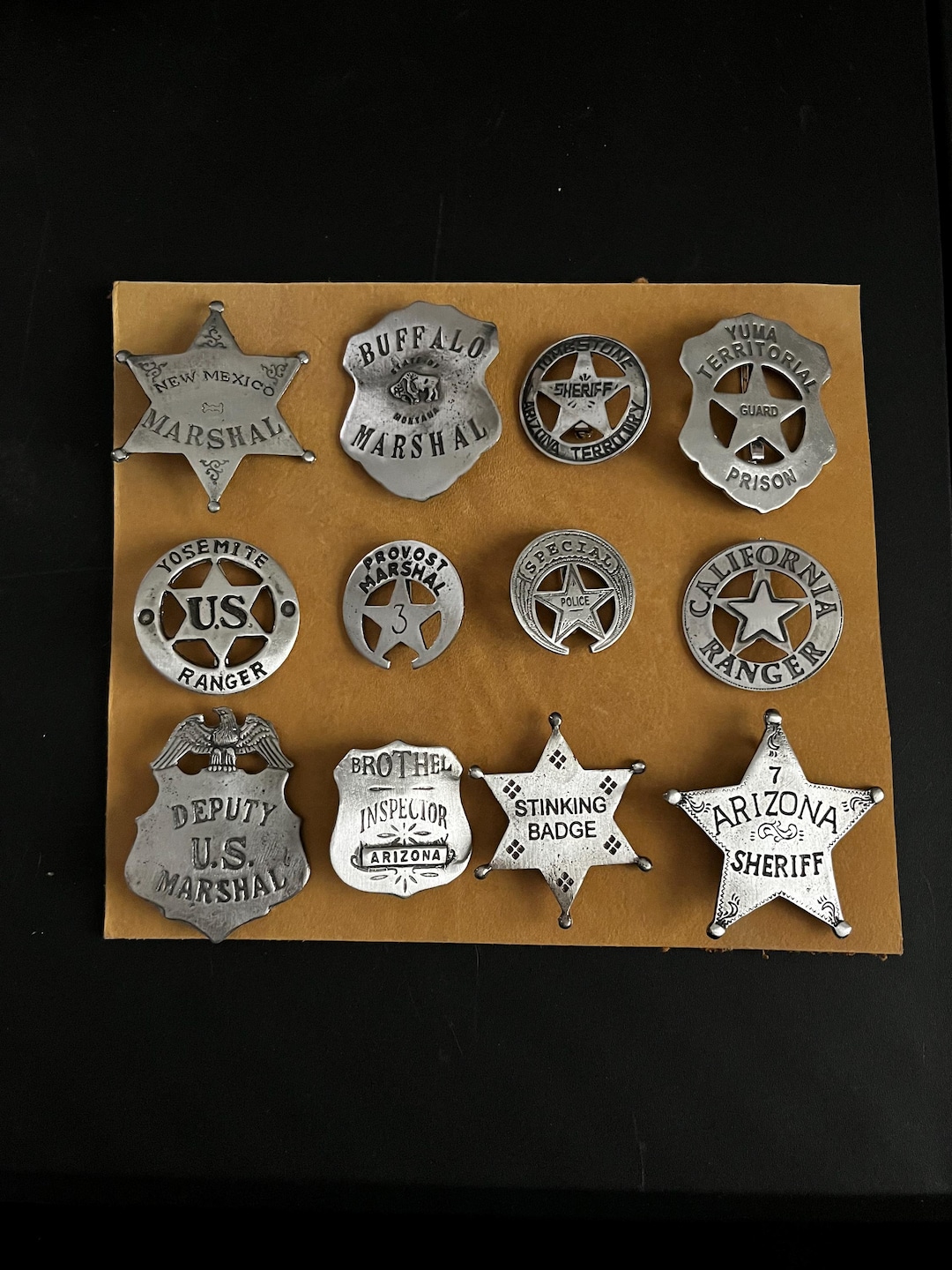 12 BADGES Assorted L Collection (made in the USA) - Etsy