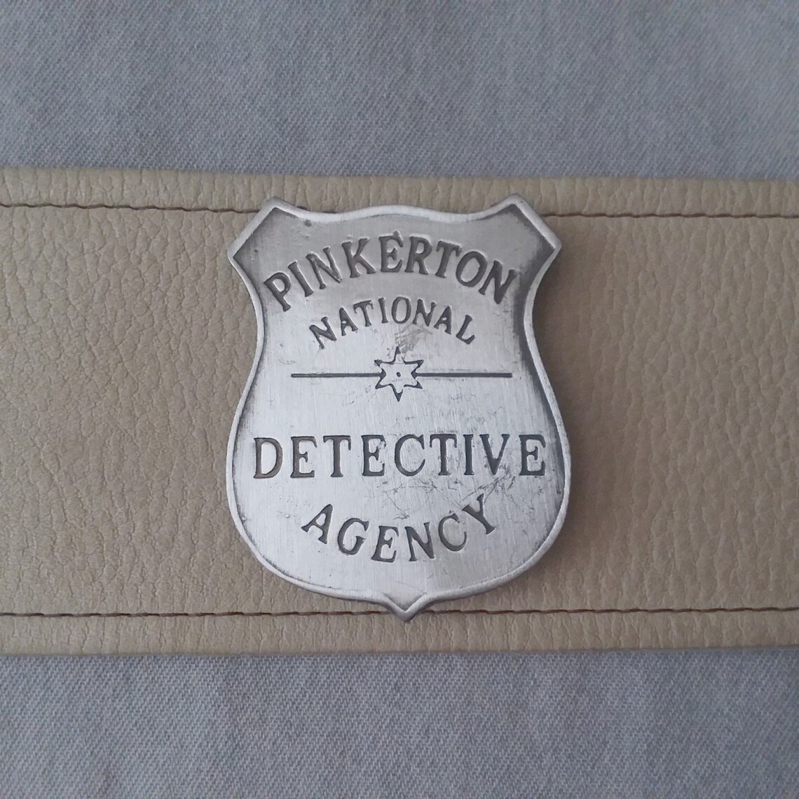 Pinkerton National Dectective Agency Badge Old West Badges | Etsy