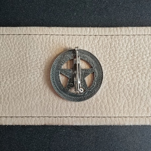 Texas Rangers Company "a" Badge With Pin Back (made in the USA) - Etsy