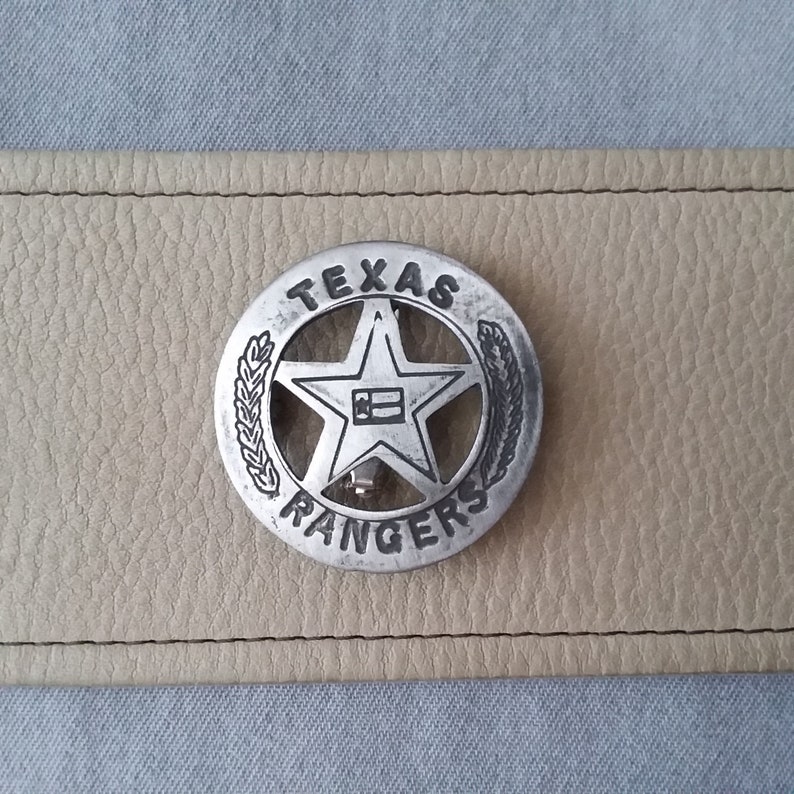 Texas Rangers Flag Badge With Pin Backmade in the USA | Etsy