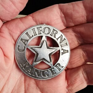 California Ranger Badge (made in the USA) - Etsy