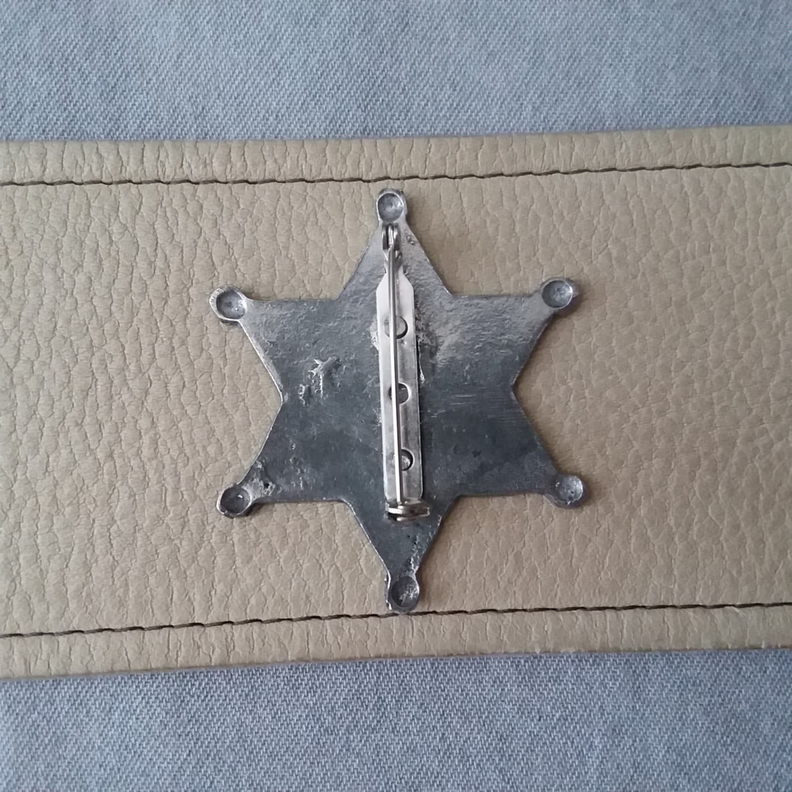 Sheriff 6 Point Star Badge Old West Badges Wild West | Etsy