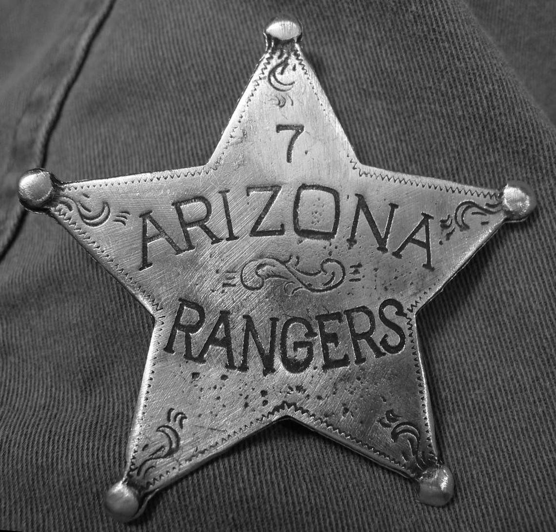Arizona Ranger Badge made in the USA | Etsy