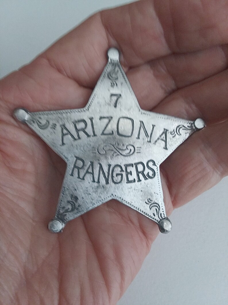 Arizona Ranger Badge made in the USA | Etsy