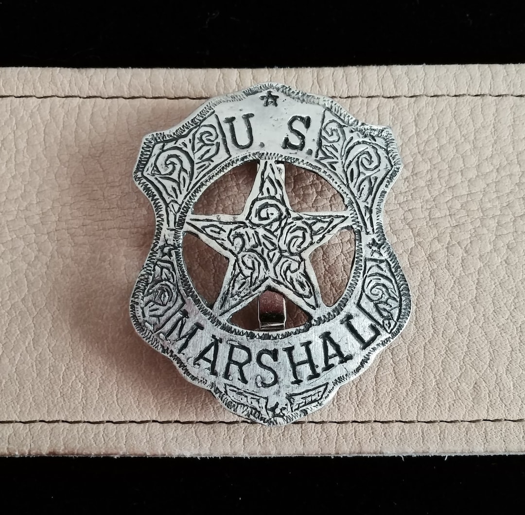 U. S. Marshal Badge, Old West Badges, Wild West Badges (made in the USA ...