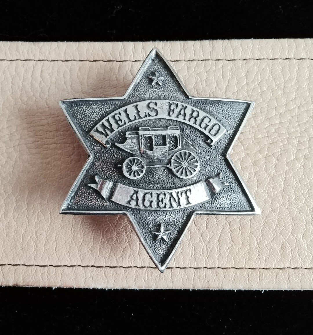 Wells Fargo Badge With Pin Back (made in the USA) - Etsy