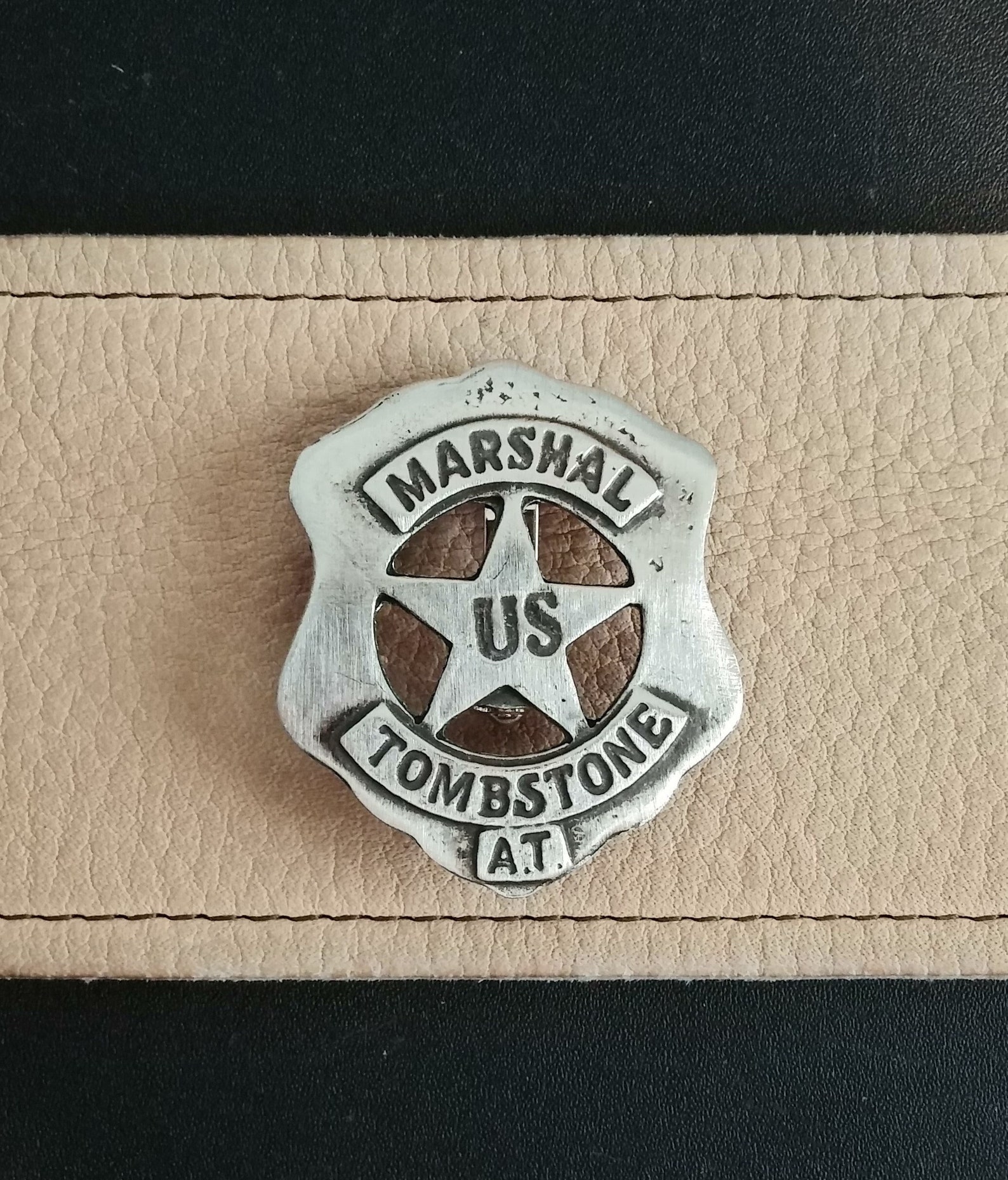 Marshall Tombstone U. S. Arizona Territory Badge With Pin Back (made in ...