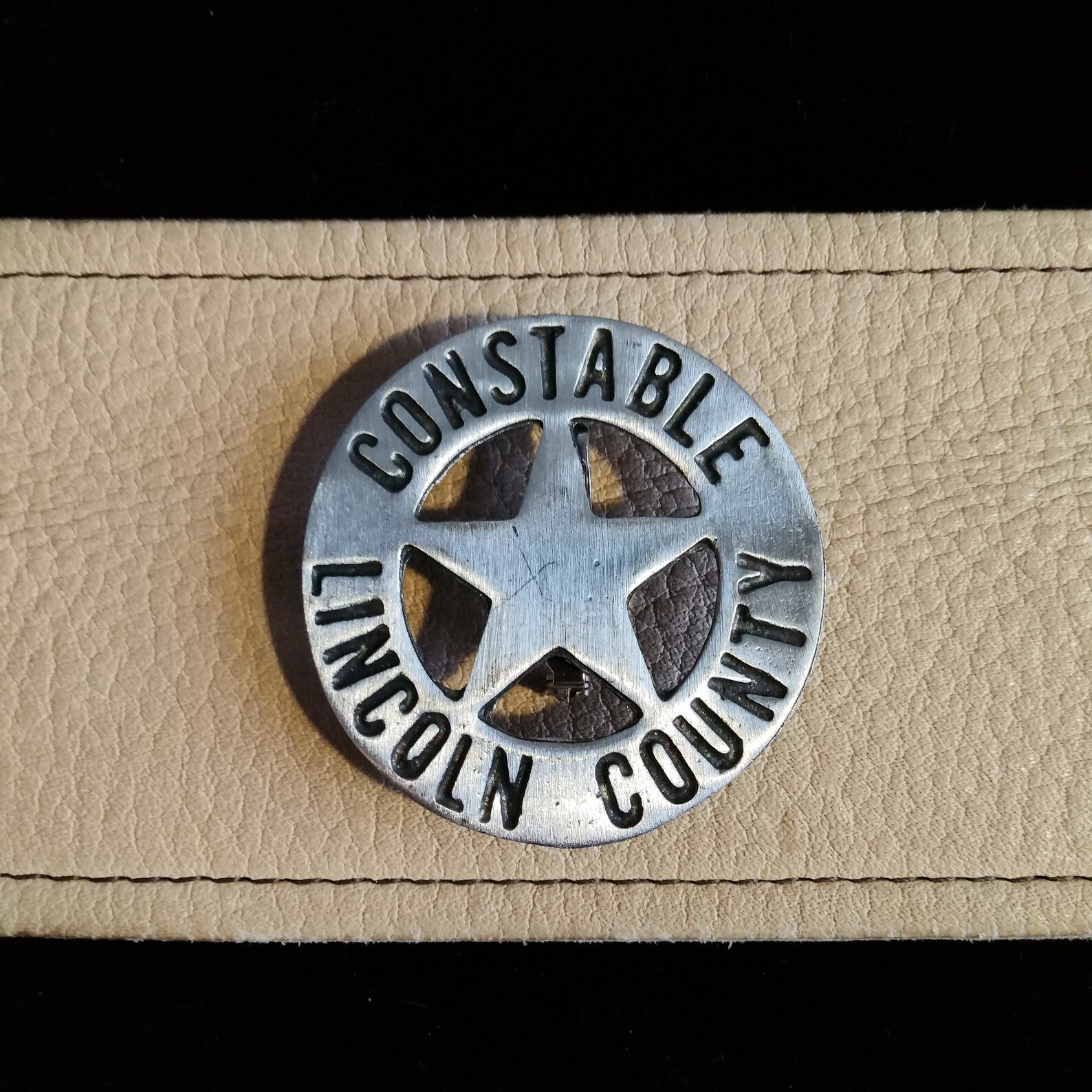 Constable Lincoln County Badge With Pin Back(made in the USA) - Etsy