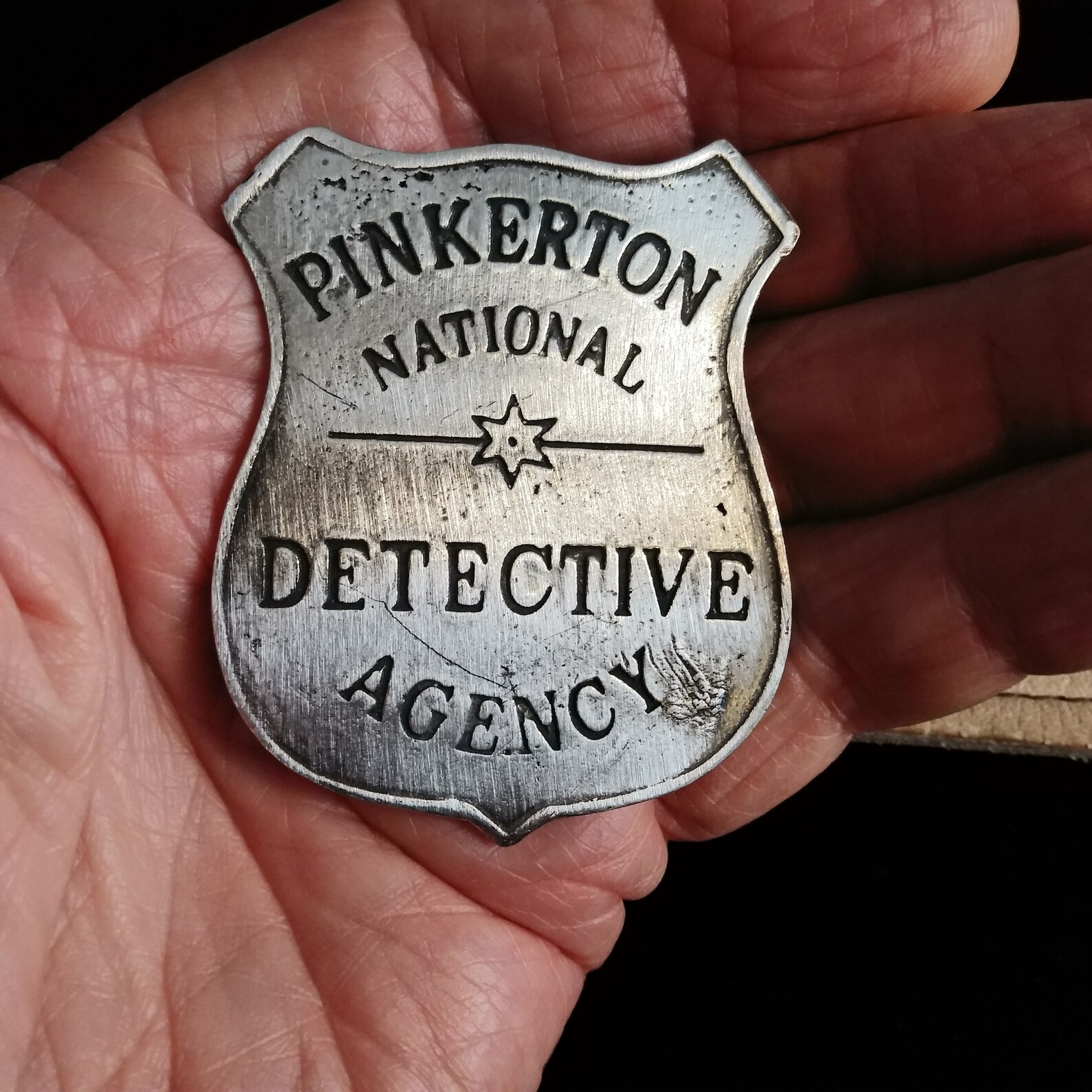 Pinkerton National Dectective Agency Badge Old West Badges - Etsy