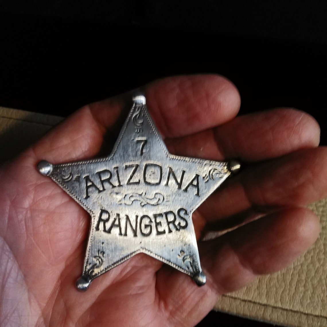 Arizona Ranger Badge made in the USA - Etsy