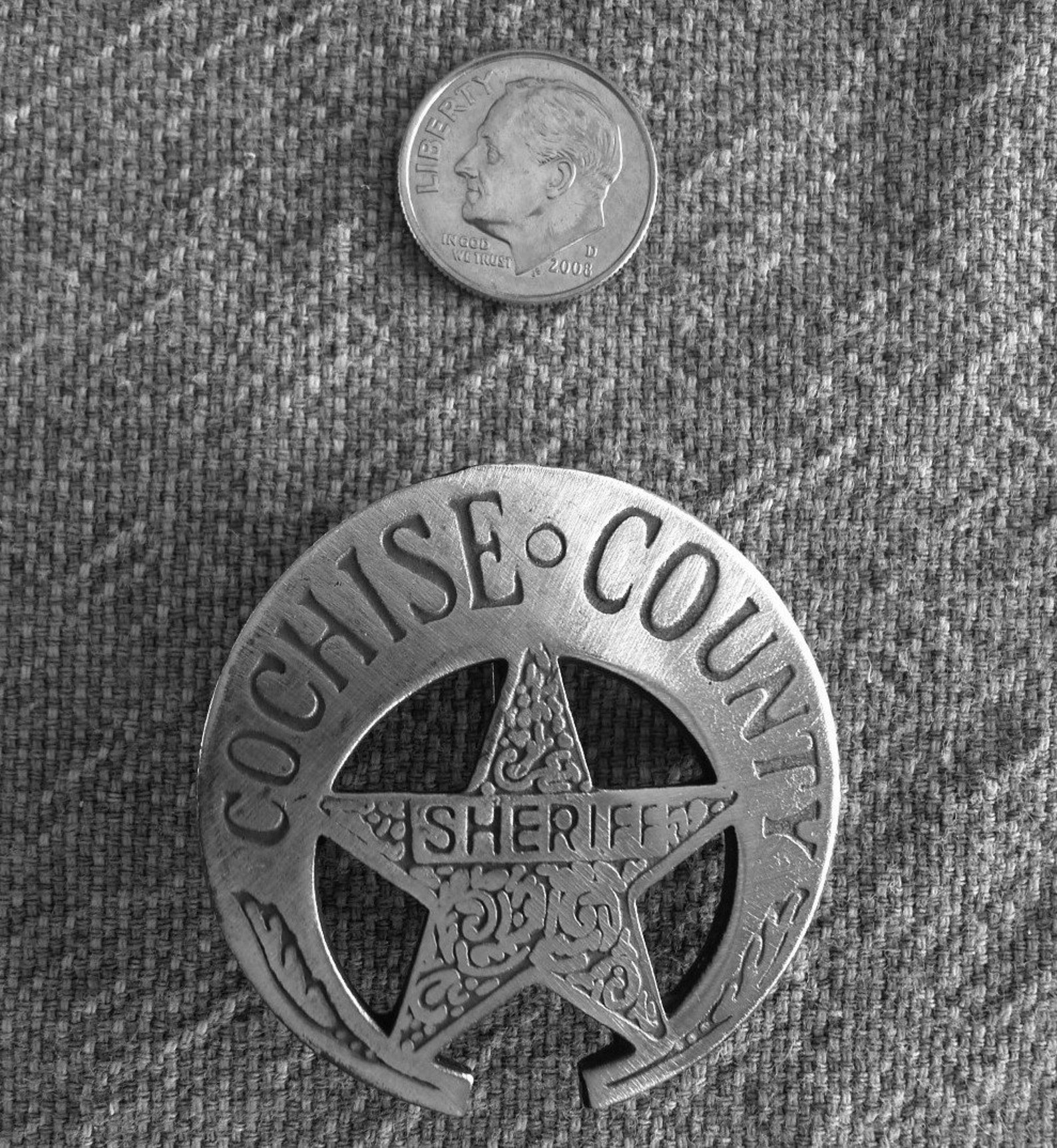 Cochise County Sheriff Badge With Pin Back made in the USA - Etsy
