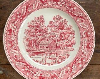 Royal China Memory Lane Side Plate Salad Plate Dessert Plate 7 1/4 Pink ...
