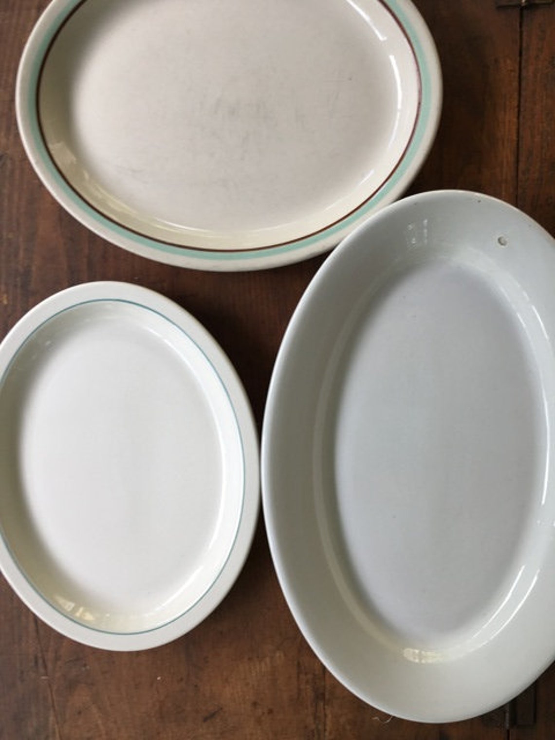 Ironstone Platter Collection Farmhouse Kitchen Wall or Shelf | Etsy