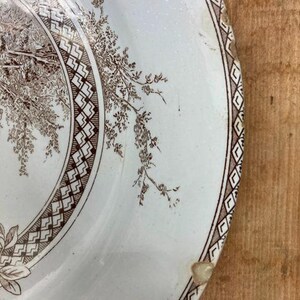 Antique Aesthetic Movement Transferware Plate Alton by Rathbone, T & Co ...