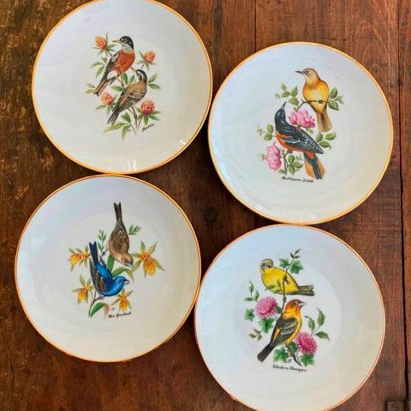 Bird Plates - Etsy